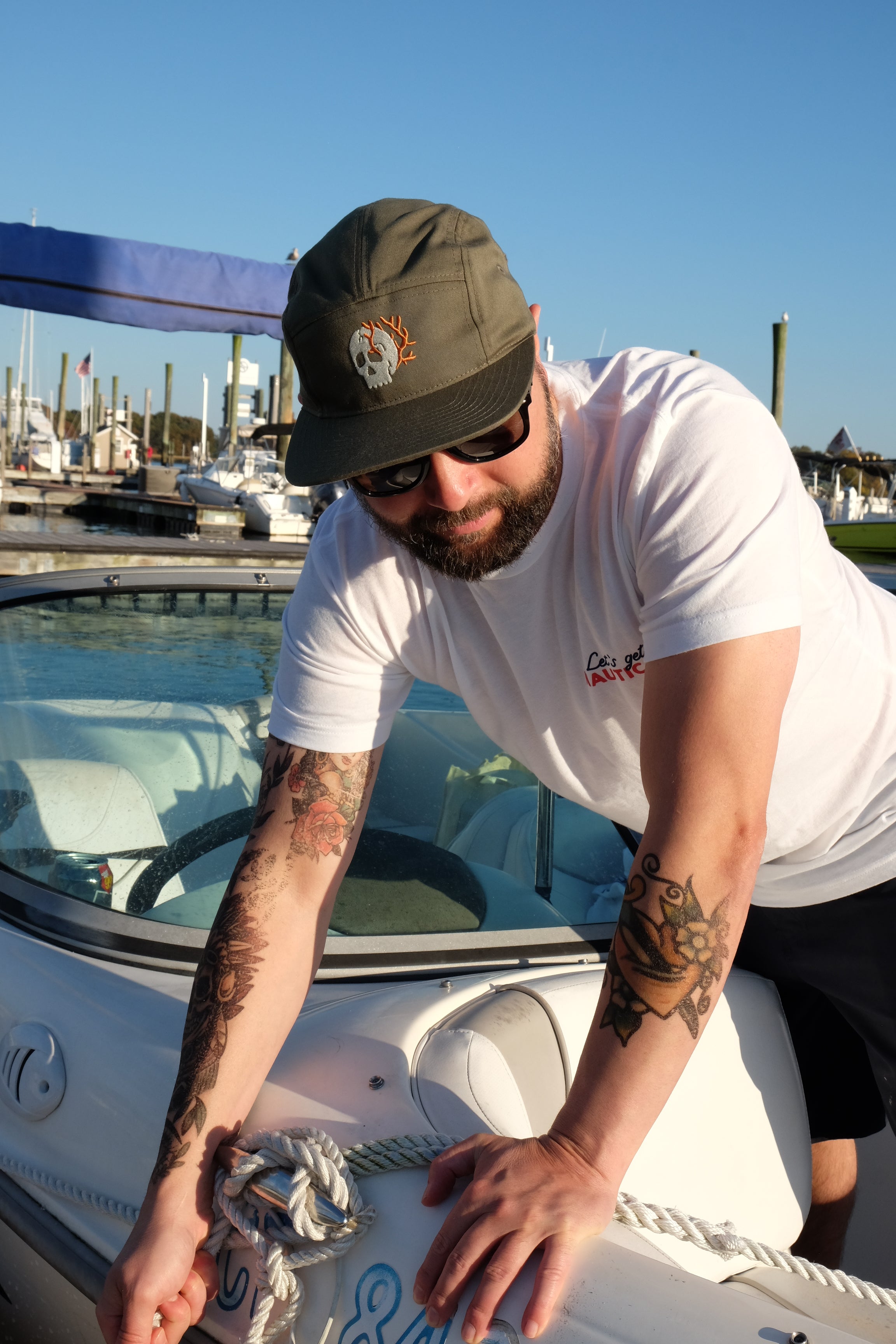 Deadly Waters Low Pro Hat – The People's Tuna